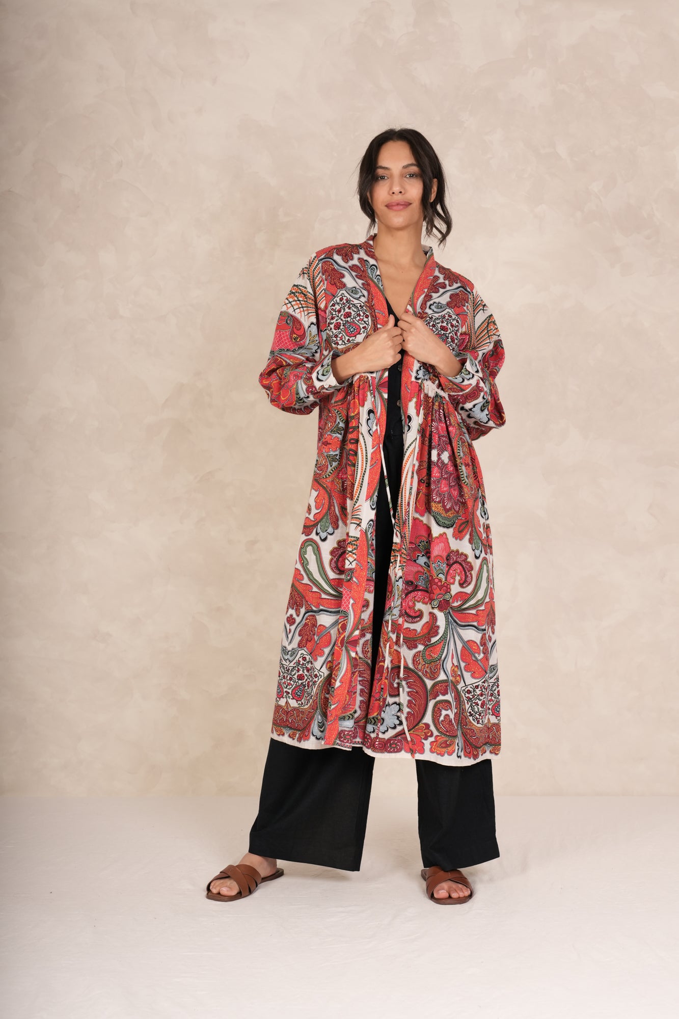 Fiesta Orange Duster Jacket – Nicholls
